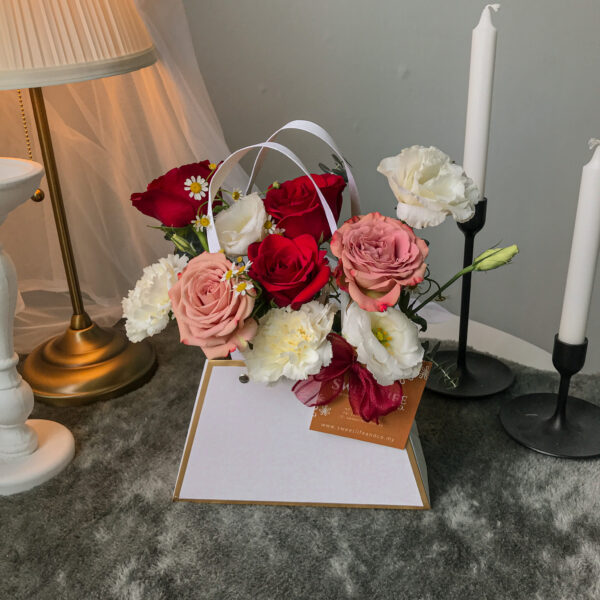 DIANA Flower Bag Bouquet - Penang Florist | SweetLife & Co